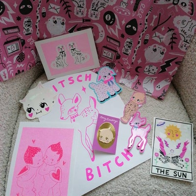 Flash Sheet A3 Risograph Print - Etsy