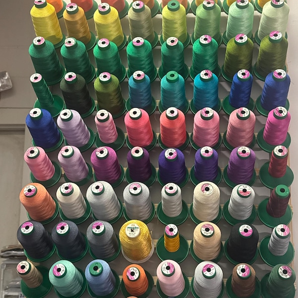 Thread Rack-serger Thread 2 1/4 In. Spacing 80 Spools - Etsy