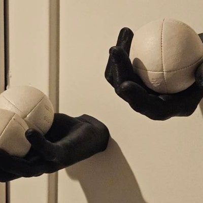 Female Hand Hook, Grabbing, Printed, Wall Mounted, Floating Effect - Etsy