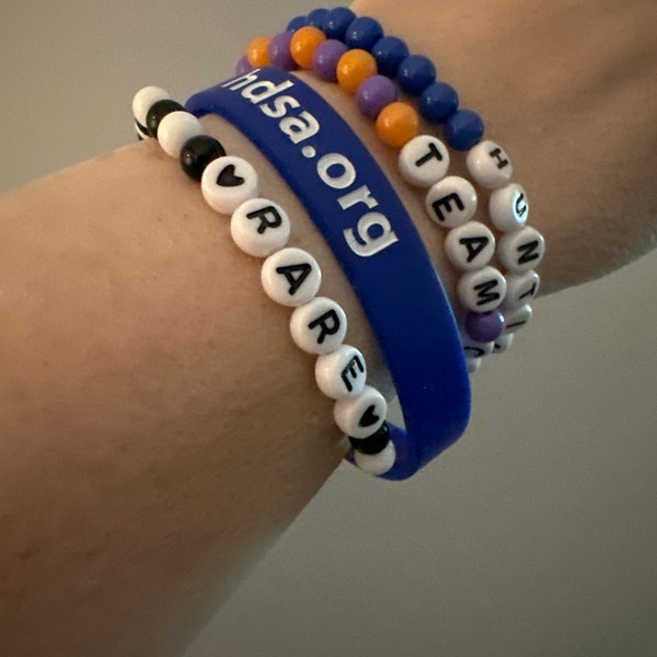 Spoonie - Autoimmune Disease Awareness Handcrafted Beaded Stretch ...