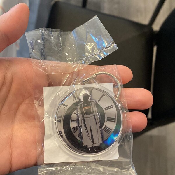 Doctor Who Inspired (peter Capaldi) Key Fob/bag Charm/key Ring - Etsy