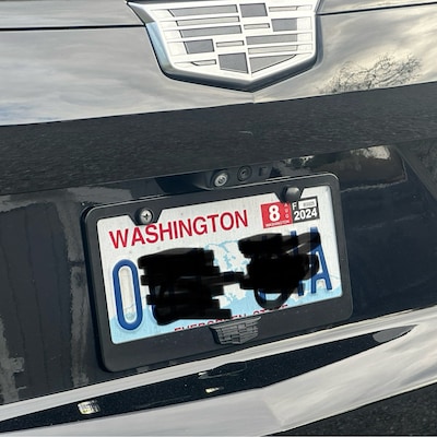 3D ////AMG Emblem Badge Black Aluminum Metal Vanity Front License Plate ...