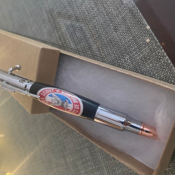 Eagle Scout BADGE Pen Blank Acrylic Label Cast Pen Blank for Bolt ...