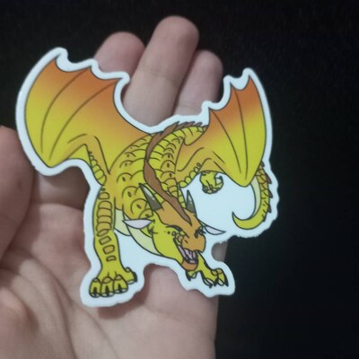 Wings of Fire Stickers Glory / Tsunami / Sunny / Starflight / Clay ...