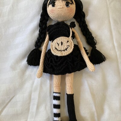 Crochet M3GAN Doll Stuffed Megan Doll Handmade Megan Doll - Etsy
