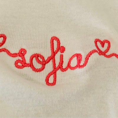 The mallory Cursive Satin Font With Heart Swashes Machine Embroidery ...