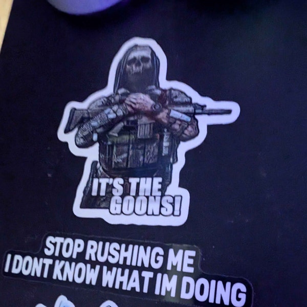 Escape From Tarkov Stickers | Tarkov Stickers | It's the GOONS! - Etsy