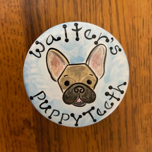 New Puppy Tooth Box / Puppy Teeth Box / Custom Pet Gift / Personalized ...