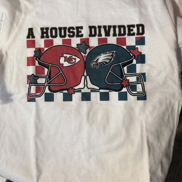 Custom Mascot House Divided Shirt, Family School Spirit Tshirt ...