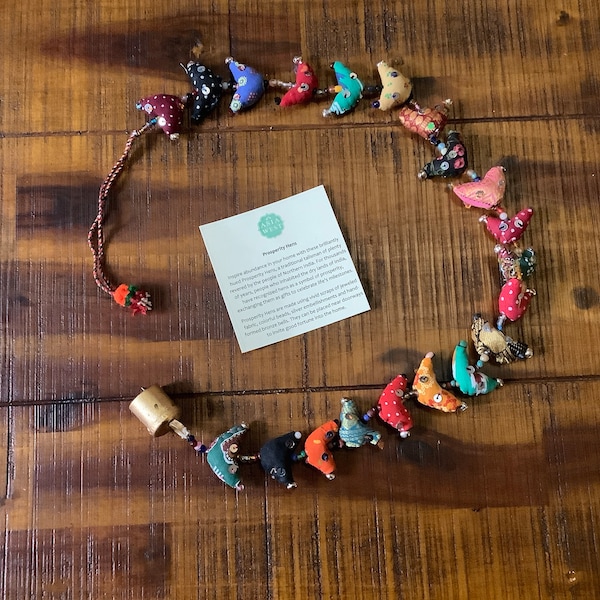 Indian Prosperity Hens – Handcrafted Hanging Talisman of Abundance ...