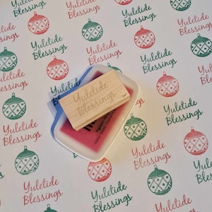 Christmas String of Lights Rubber Stamp Christmas Stamp Tree Lights ...