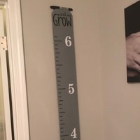 DIY Growth Chart Ruler Vinyl Decal Kit Traditional Style JUMBO s - Etsy