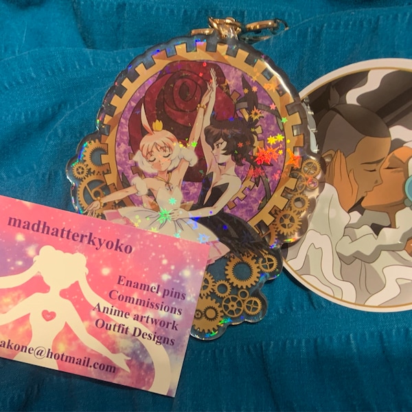 Princess Tutu and Kraehe Charm - Etsy