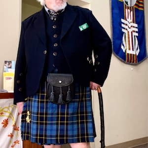 Scottish Welsh Dragon Kilt Set Men's Wedding Kilt Outfit & 10 Pieces ...