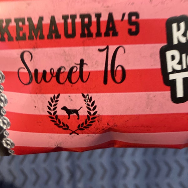 Personalized Hot Cheetos Chip Bag Wrappers Filled or Unfilled Print and ...