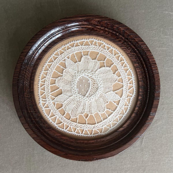 Wooden Round Frame, Round Picture Frame, Round Frame, Choose Size: 4 X ...