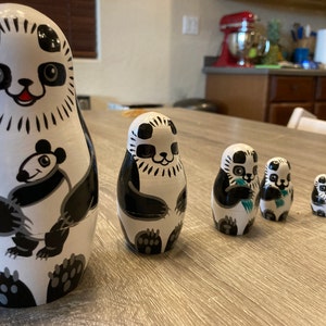 Lot 9 Matryoshka Nesting Doll Unpainted Blank 5 Pcs - Etsy