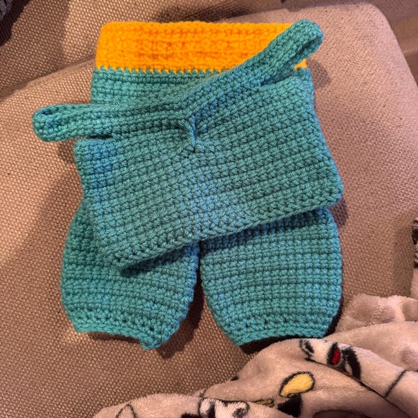 CROCHET PATTERN Turkey Baby Hat and Diaper Cover Set Thanksgiving Day ...