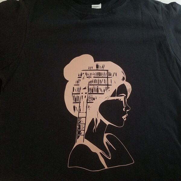 SVG FILE! Just a Girl Who Loves Books, Lady Library, Book Girl, Book ...