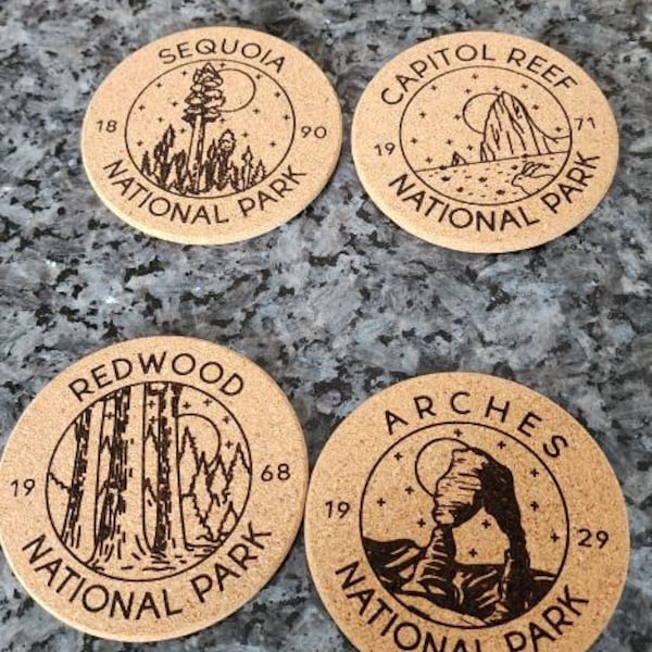 Poker Chip Coaster Set Playing Cards Poker Chips Cork Coasters Casino ...