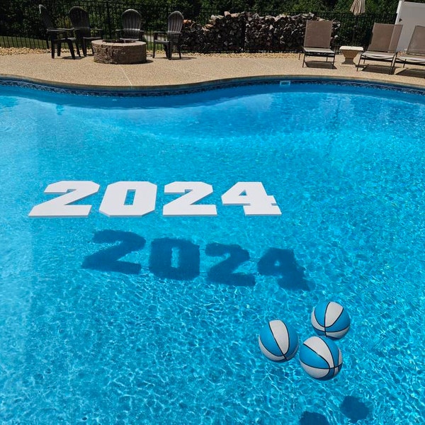 Floating Foam Pool Letters for Personalized Pool Décor Perfect for Prom ...