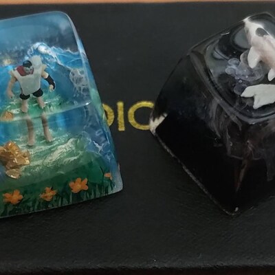 Blue Koi V3 Keycap, Koi Fish for Cherry Mx Keycap, Custom Keycap ...