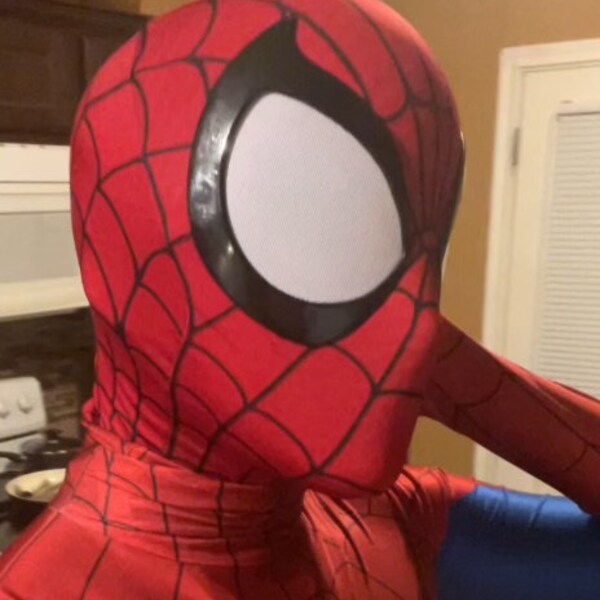Customized Comic Spider Man Mask With Face Shell and Magnetic Lenses ...