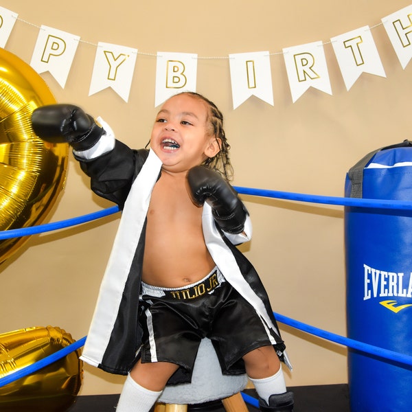 Adorable Personalized Baby Boxing Robe and Shorts - Etsy