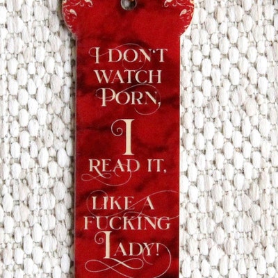Funny Bookmark Watch Porn Sexy Bookmark Smut Bookmark for Spicy Readers Penis Bookmark Spicy ...