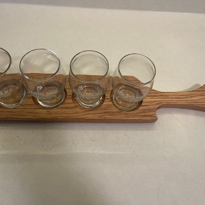 Modern Beer Flight Template Laser Cut Acrylic Woodworking Router ...
