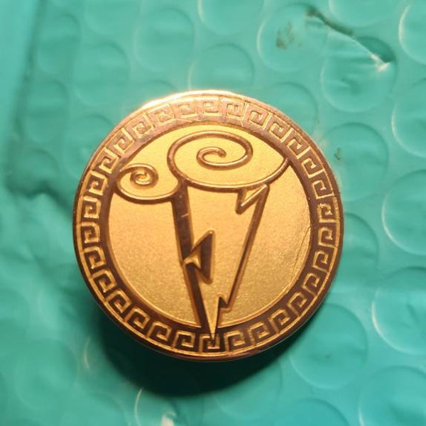Symbol of the Gods Inspired Hard Enamel Pin - Etsy