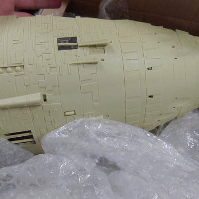 MYST Style Steampunk Space Rocket Ship Resin Model Kit With Interior ...