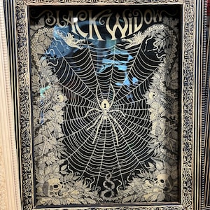 O Death Victorian Tombstone Raven Crows Mourning Funeral Poster - Etsy