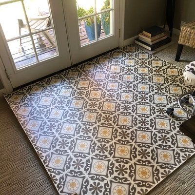 Floor Tile Decals/stickers, Vinyl Decals, Vinyl Floor, Self Adhesive ...