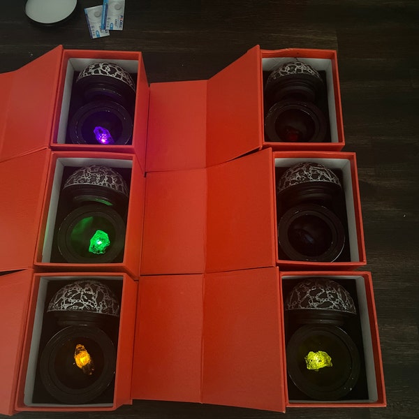 Raw Infinity Stones FULL SET - Bestseller! Infinity Gauntlet Avengers ...