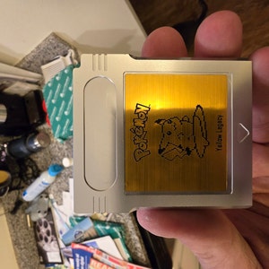 Laser Engraved Gameboy Cartridge Stickers - Etsy