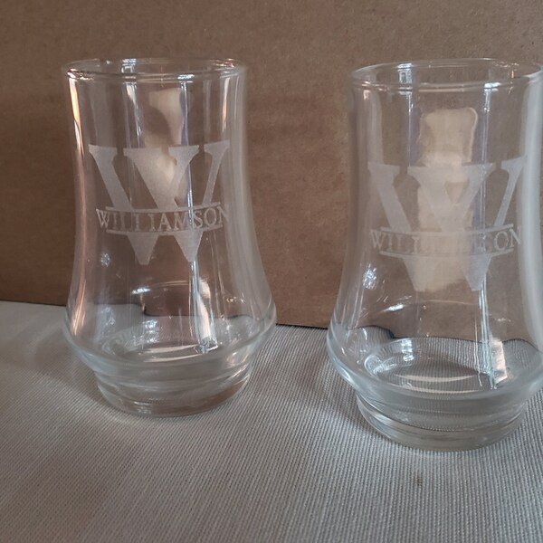 Blank Whiskey Kenzie Glasses Set of Two (2) - Etsy