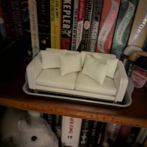 Heirloom Quality Dollhouse Natural Wood White USA Made Macy Mae 1:12 ...