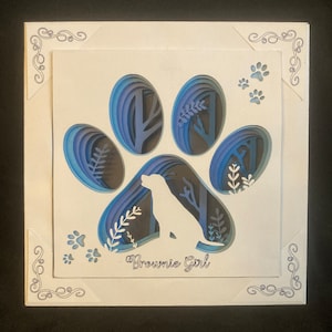 3D Colorful Dog Shadow Box Bundle SVG, Multi-layered Laser Cut - Etsy