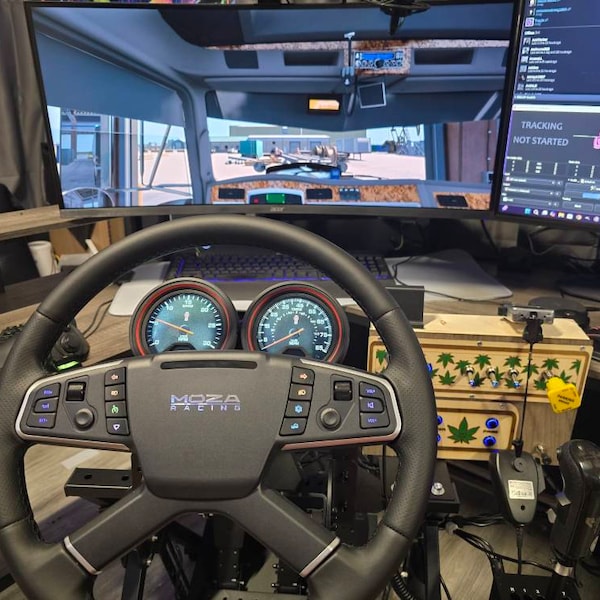 Sim Racing Dashboard DDU: Triple Screen Touchscreen Gauge - Etsy
