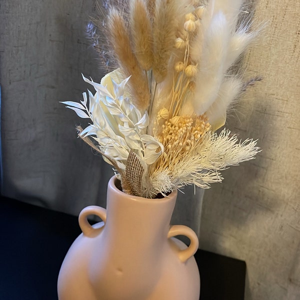 DRIED 8" Mini Palm & Ruscus Bouquet/dried Floral Bouquet/reed/dried ...