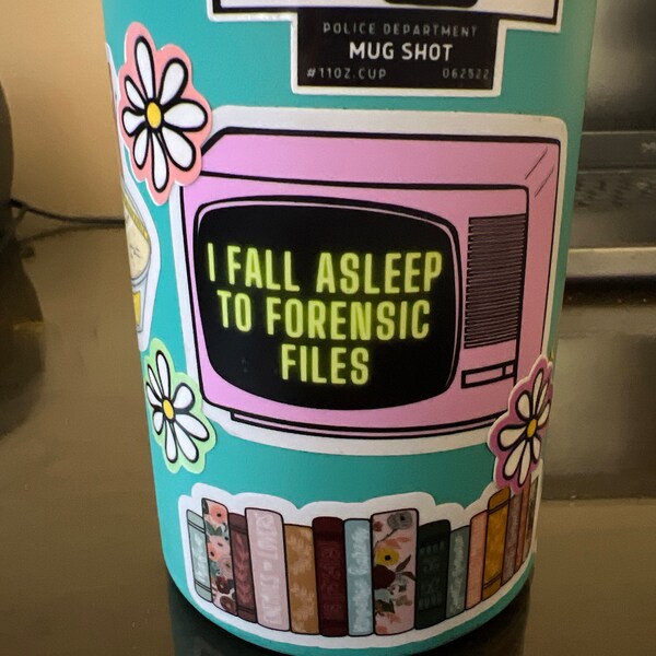 Forensic Files, True Crime Sticker, Crime Junkie, SSDGM, True Crime Fan ...