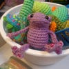 Beaded Fidget Frog Crochet Pattern: Beginner Friendly, No Sew, Sensory ...