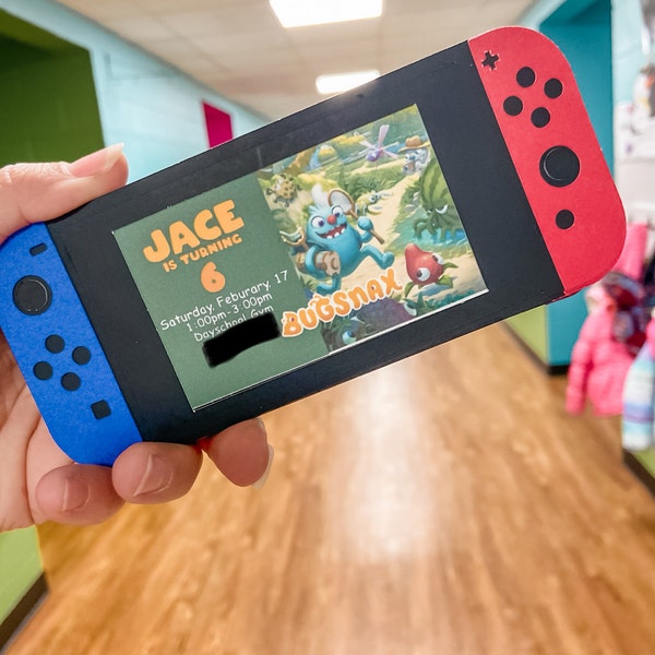 Video Game Gift Card Holder Svg, Switch Gift Card Holder SVG, Gift Card ...