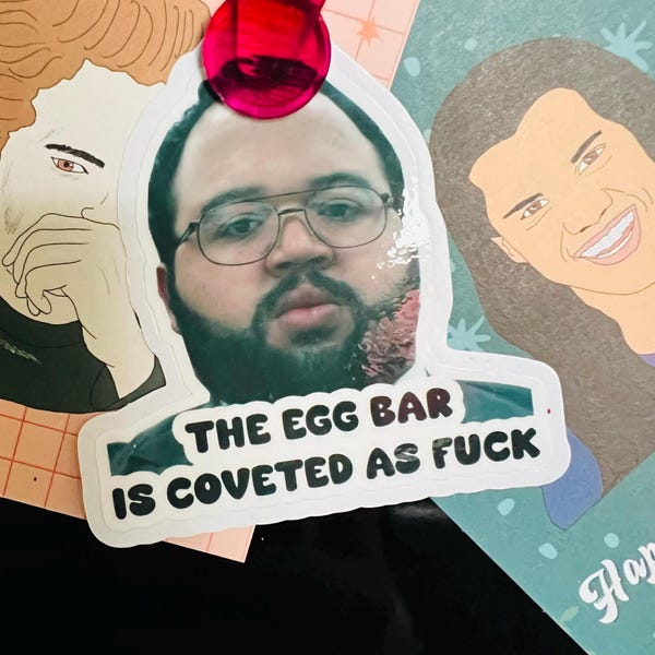 Mr. Milkshake Severance Sticker, Funny Meme Sticker, Milchick TV Show ...