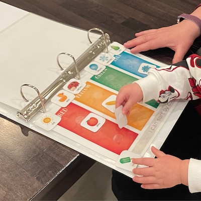 Busy Book Printable Toddler Activities Montessori Homeschool Resources ...