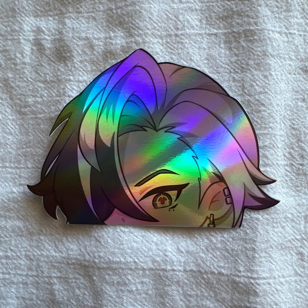 Boothill Peeker Holographic Sticker | Honkai Star Rail Sticker | Honkai ...