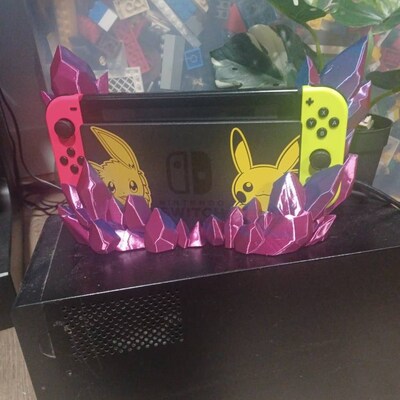 Nintendo Switch Dock Crystal Cradle Gaming Present Gamer Gift Switch ...