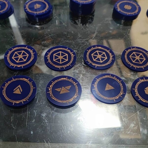 Imperial Assault Compatible, Acrylic Rubble Tokens - Etsy