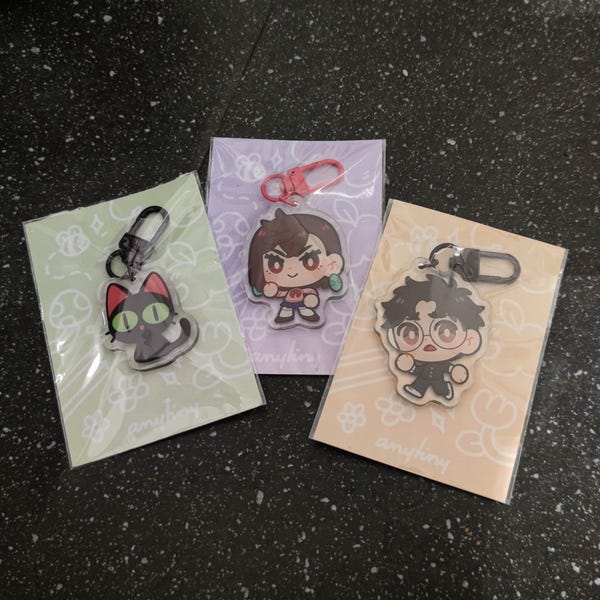 Amphibia, Anne, Marcy and Sasha Keychains Epoxy - Etsy